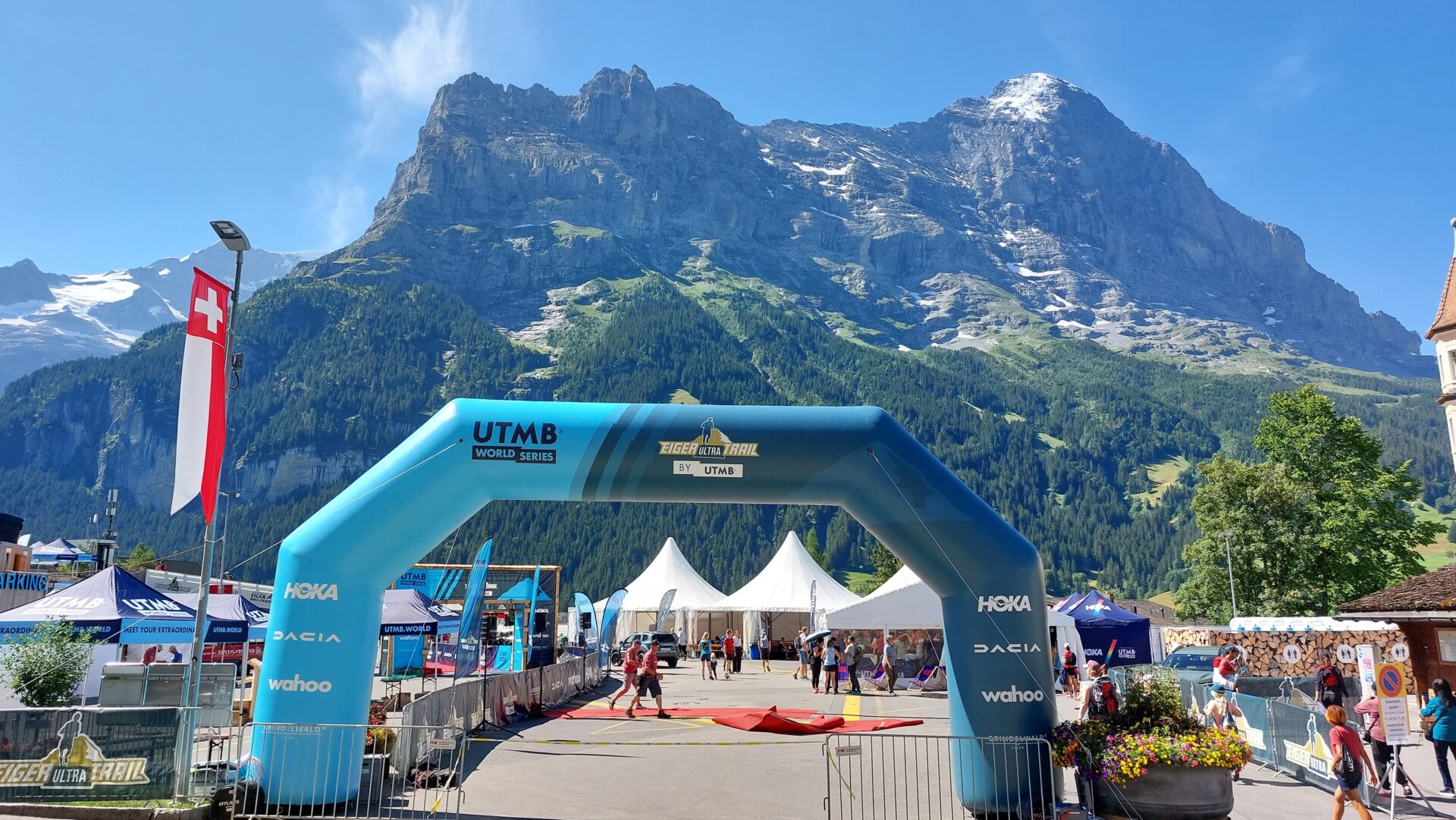 Running the Trail Surprise at Eiger Ultra Trail by UTMB